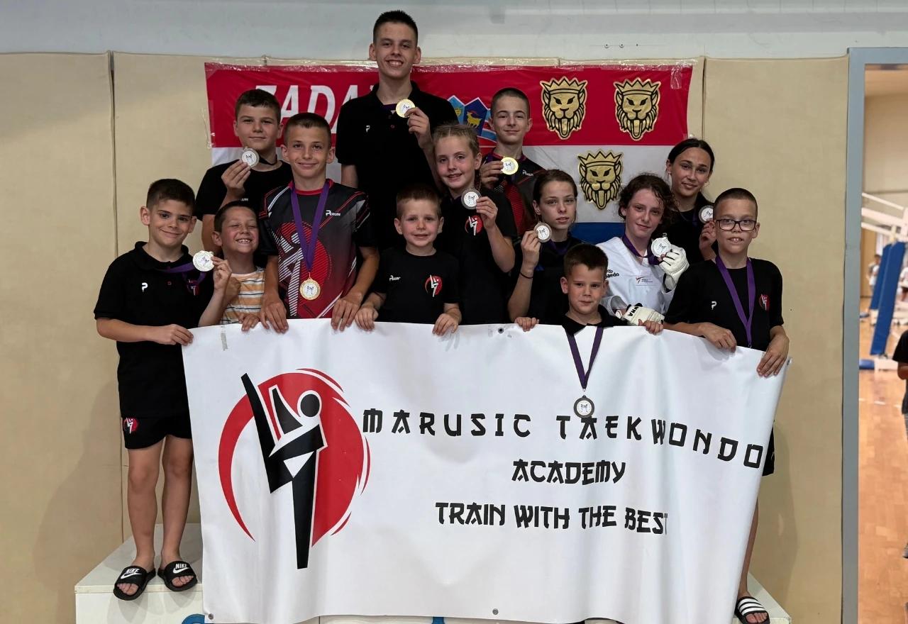 FOTO | Marušić taekwondo akademija osvojila 15 medalja na Zadar Openu
